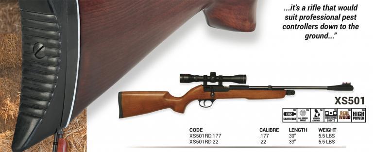 SMK XS 501 .22 Rabbit/Rat Destroyer | Derbyshire Air Rifles